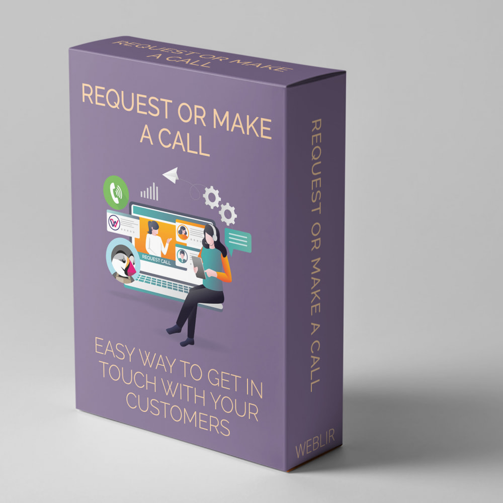 Module Make or Request a Call PRO - Customer call support